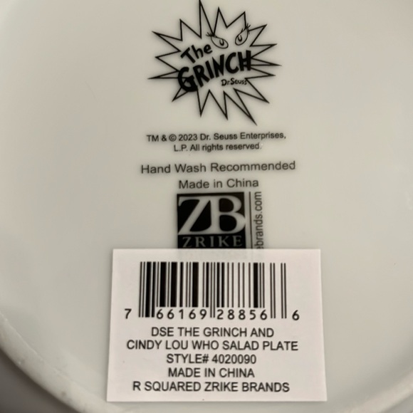 Zrike Brands | Dining | Zrike Brands Merry Grinchmas The Grinch And ...